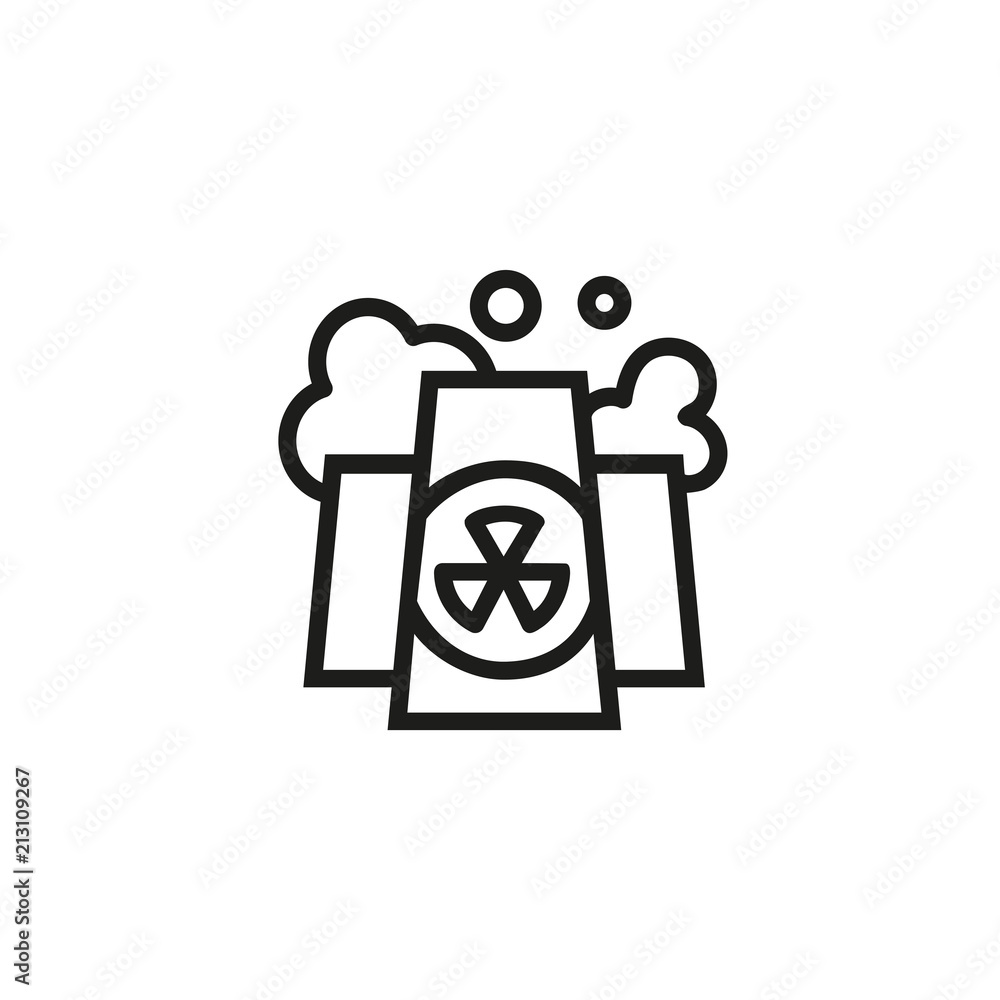 Nuclear Reactor Icon
