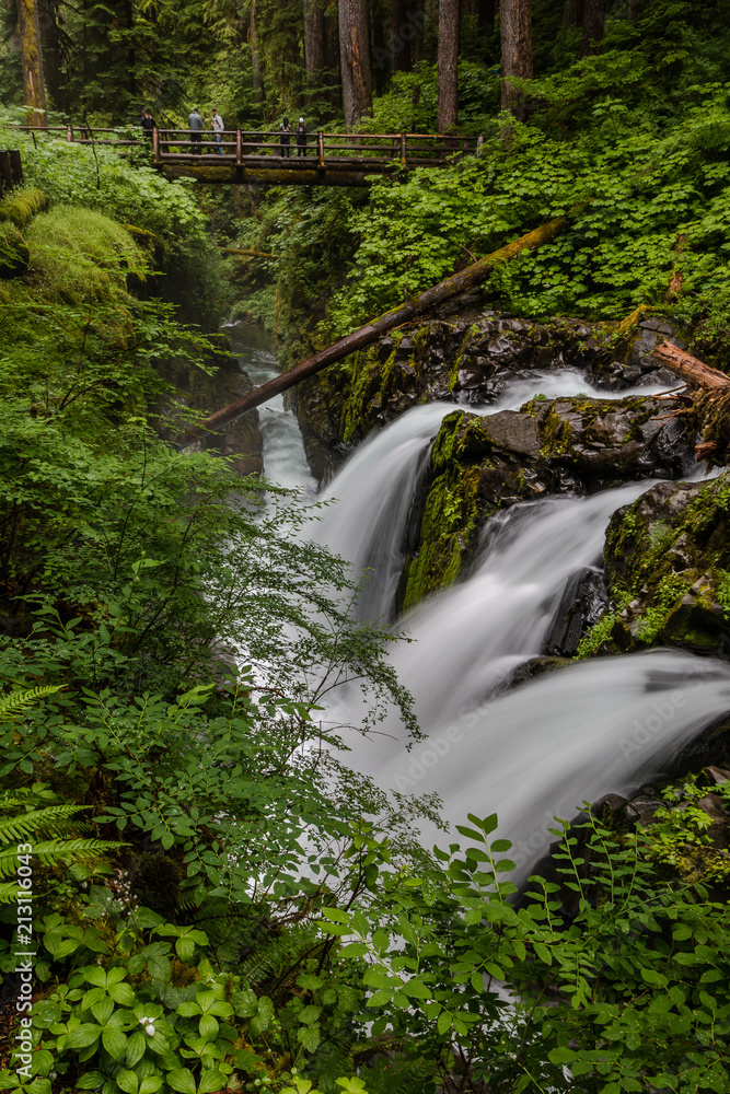 Sol Duc Falls Stock Photo | Adobe Stock