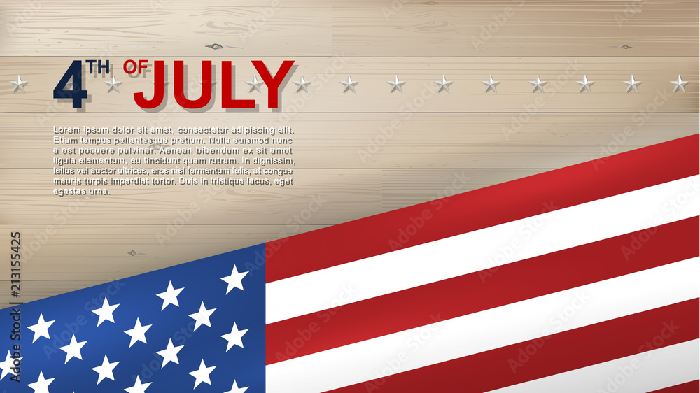 4th of July background for USA(United States of America) Independence ...