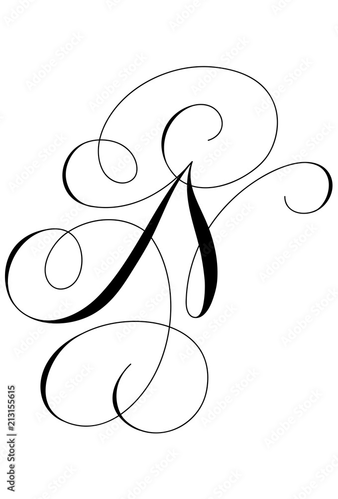 Calligraphy N