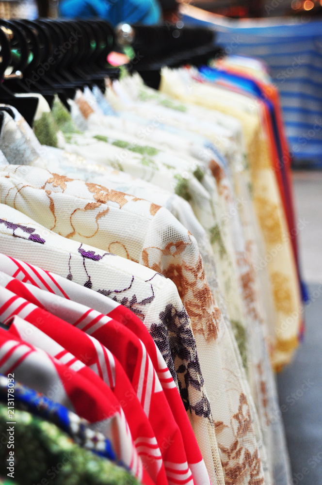 Variety of Malay Traditional baju kurung Stock Photo | Adobe Stock