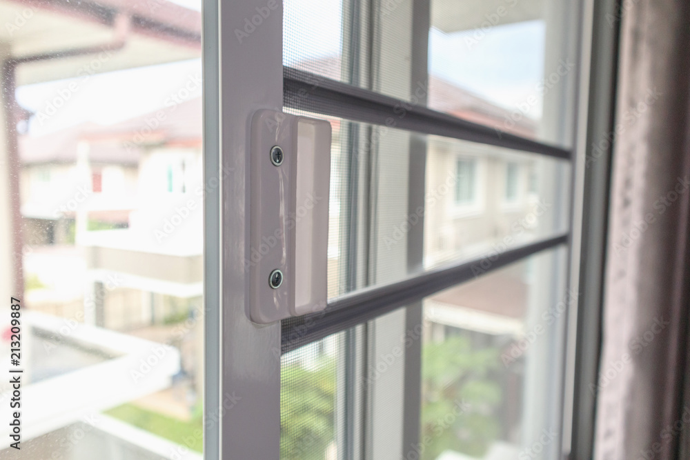 mosquito net wire screen on house window protection against insect ...