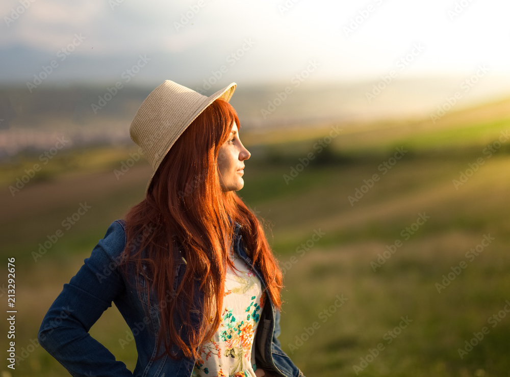 Country Redhead Girlfriend