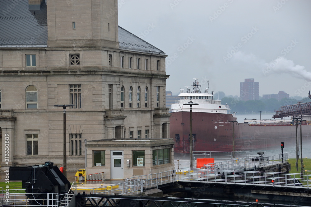 Soo Locks, Michigan Stock Photo | Adobe Stock