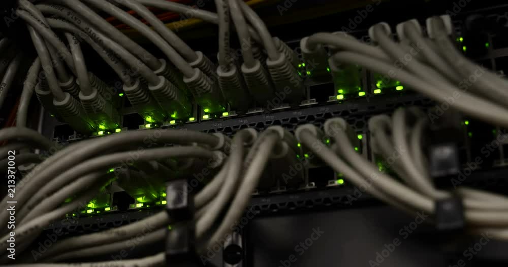 Details of a storage array in a modern data center with lot of ...