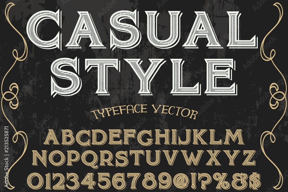 Hand drawn typeface set Brush painted characters lowercase and ...