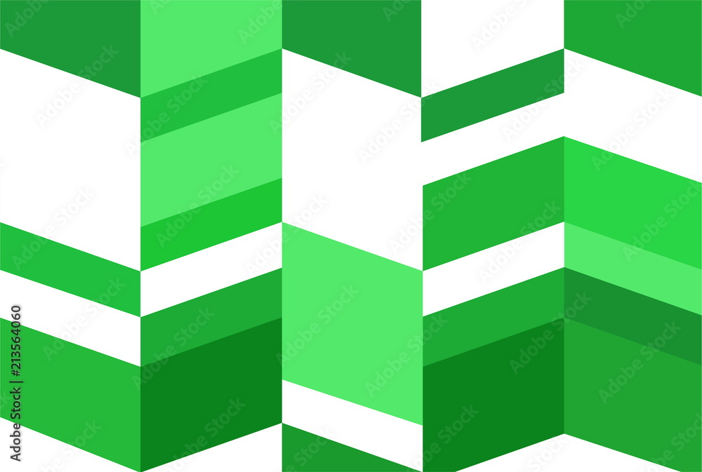 Wallpaper Pattern Modern Green