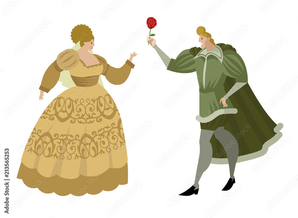 romeo and juliet suicide Stock Vector | Adobe Stock