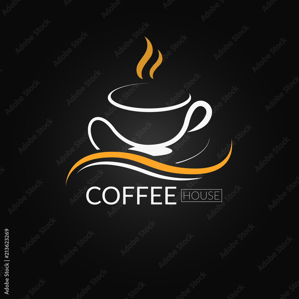 coffee logo Stock Vector | Adobe Stock