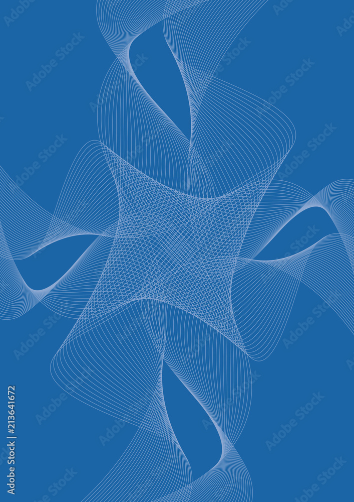 Blue Abstract background certificate. Decorative blue abstract ...