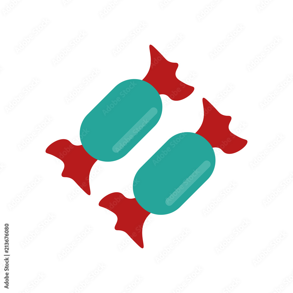 Candy icon vector sign and symbol isolated on white background, Candy ...