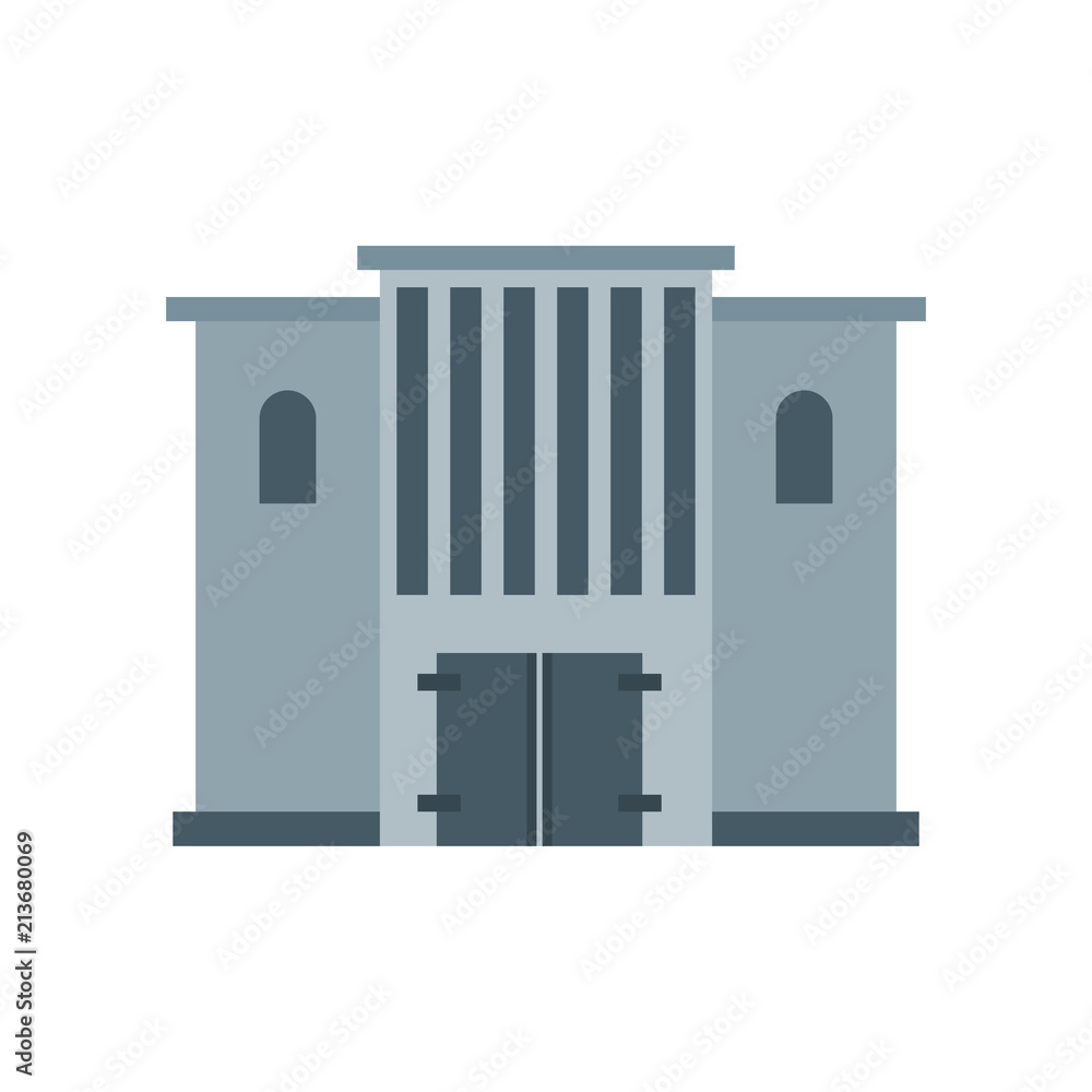 University icon vector sign and symbol isolated on white background ...