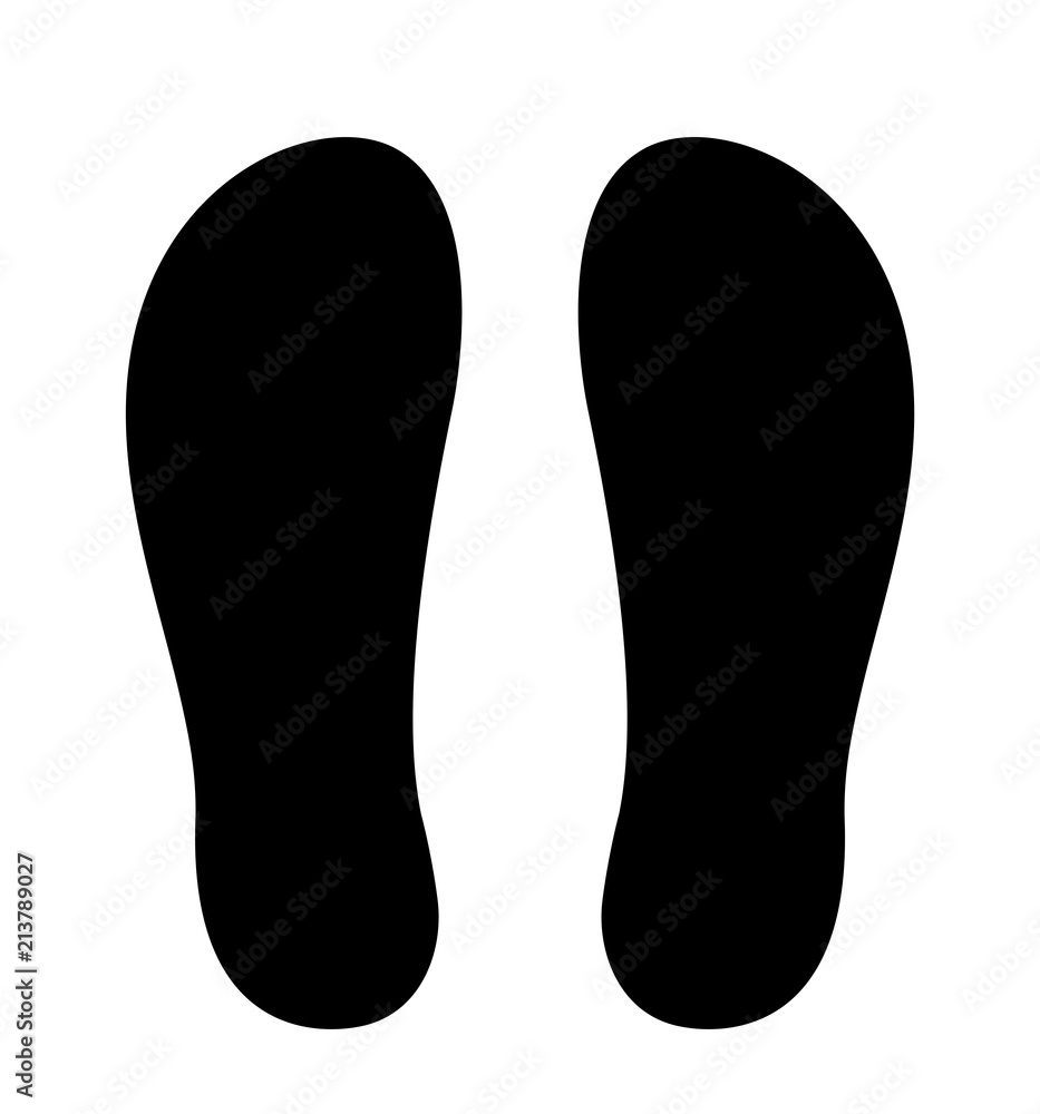 Footprint Silhouette
