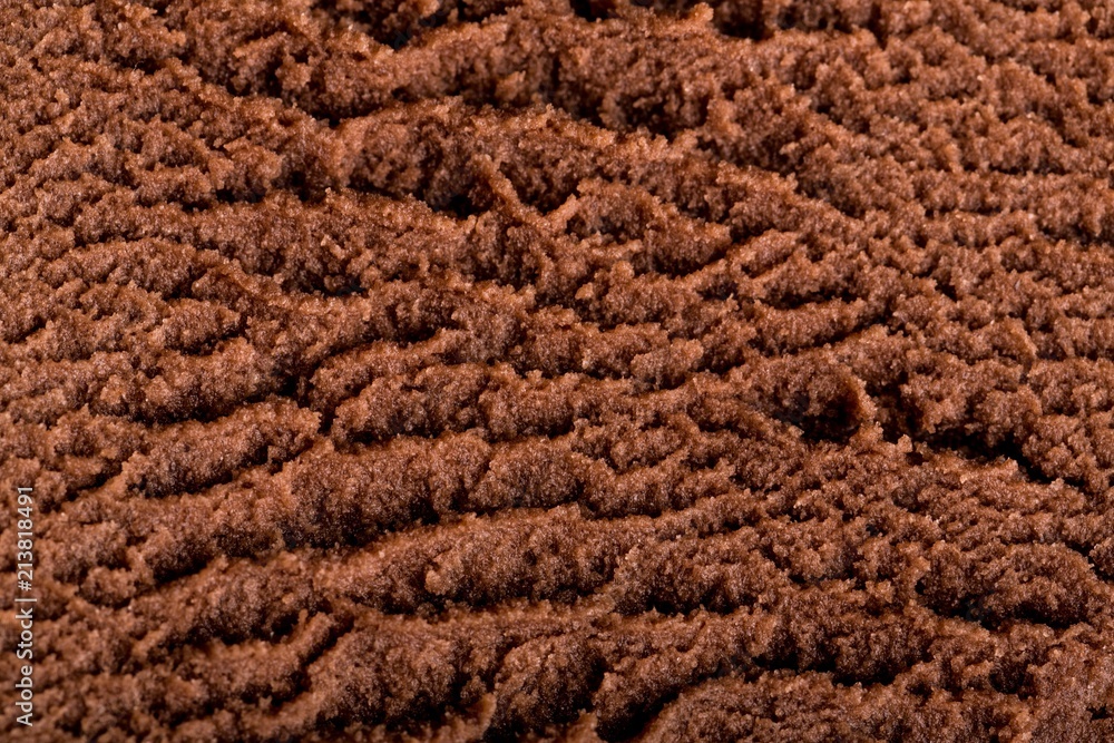 Chocolate Ice Cream Texture