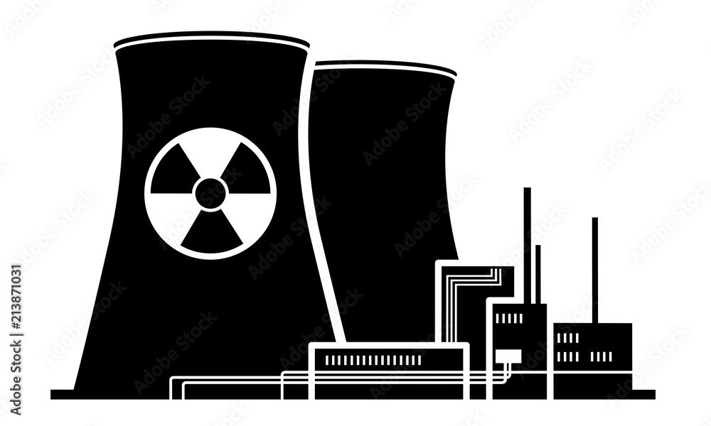 Nuclear Power Plant Sign