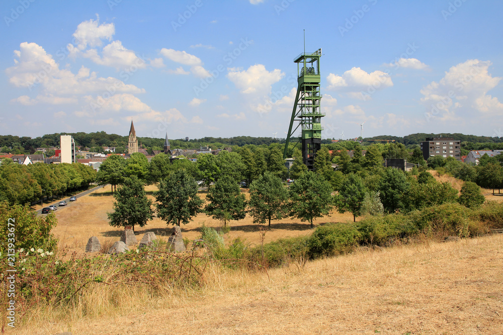 unterwegs im heißen Sommer in Castrop-Rauxel Stock Photo | Adobe Stock