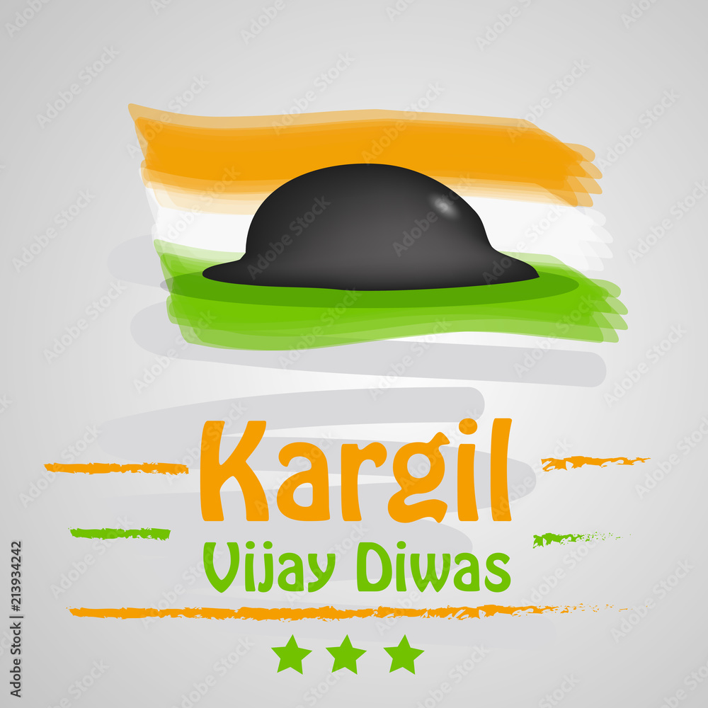 Illustration of Kargil Vijay Diwas background. Kargil Vijay Diwas ...