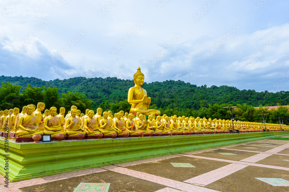 Makha Bucha Buddhist memorial park is built on the occasion of Great ...