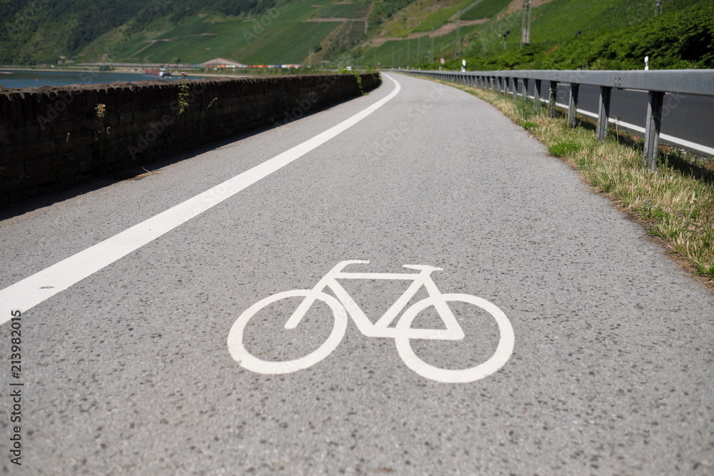 Breiter und sicherer Radweg im Rheintal - Welterbe Oberes ...