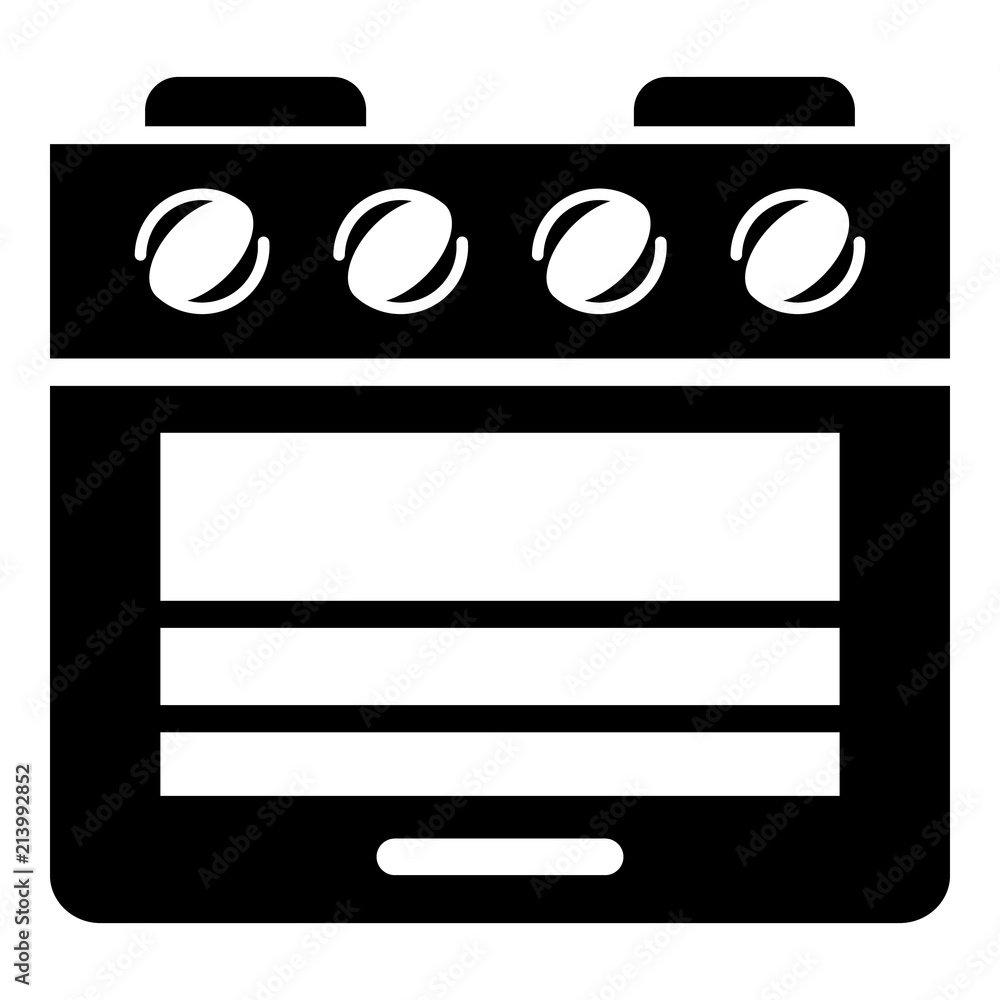 Oven Icon Vector