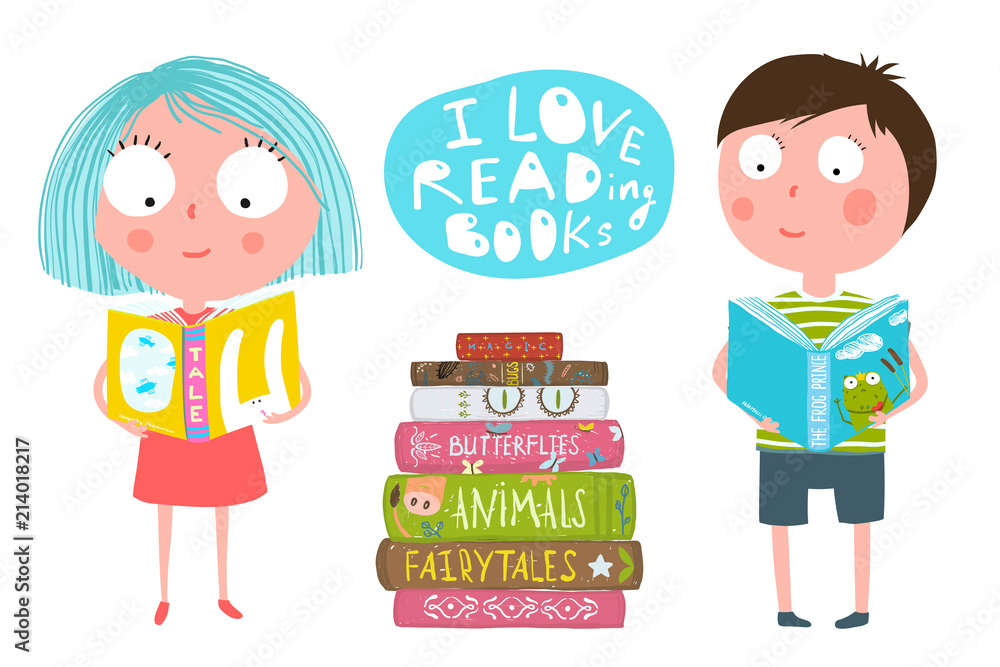 Reading Is Fun Clip Art