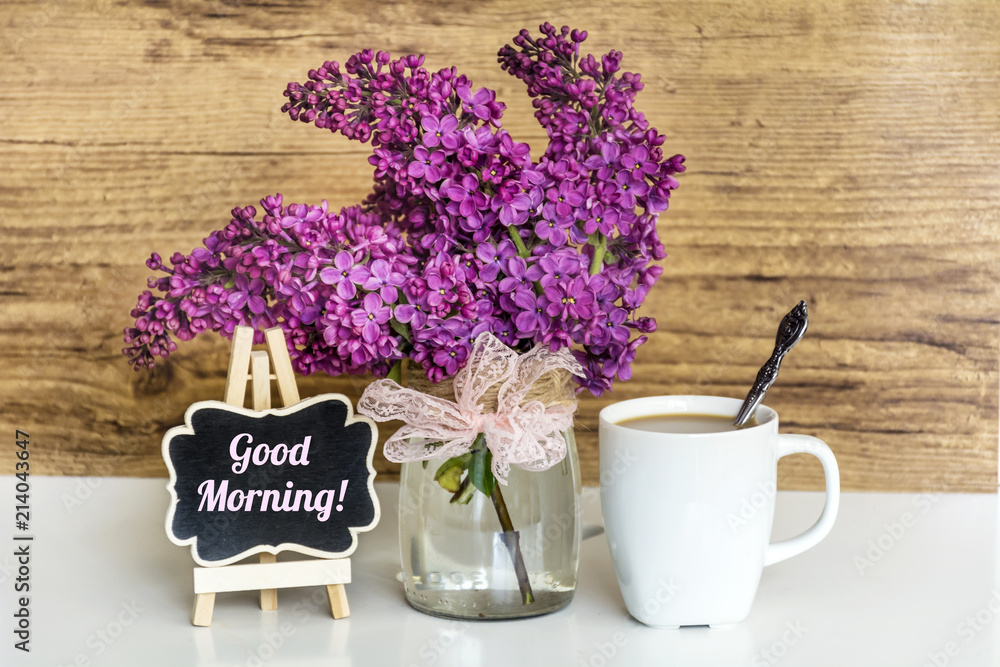 Spring Morning Coffee