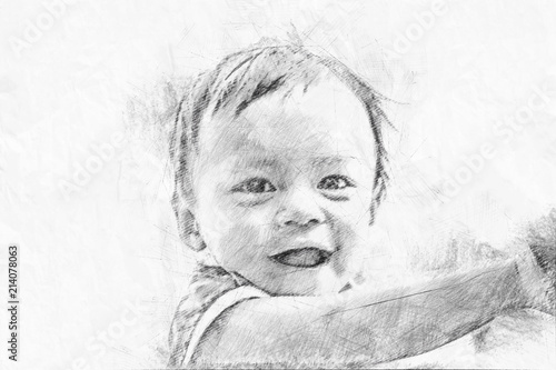 Chinese Baby Drawing