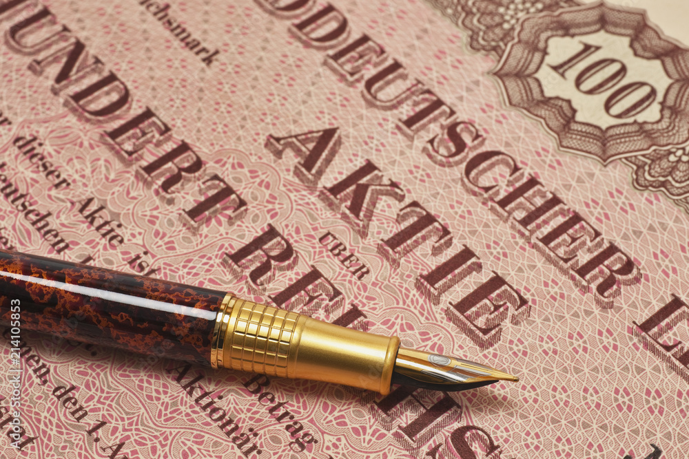 Aktie Stock Photo | Adobe Stock