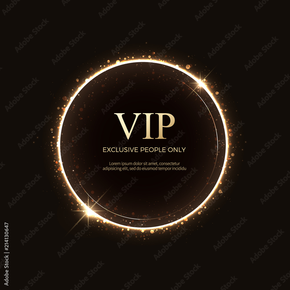 Luxury vip labels and objects Stock Vector | Adobe Stock