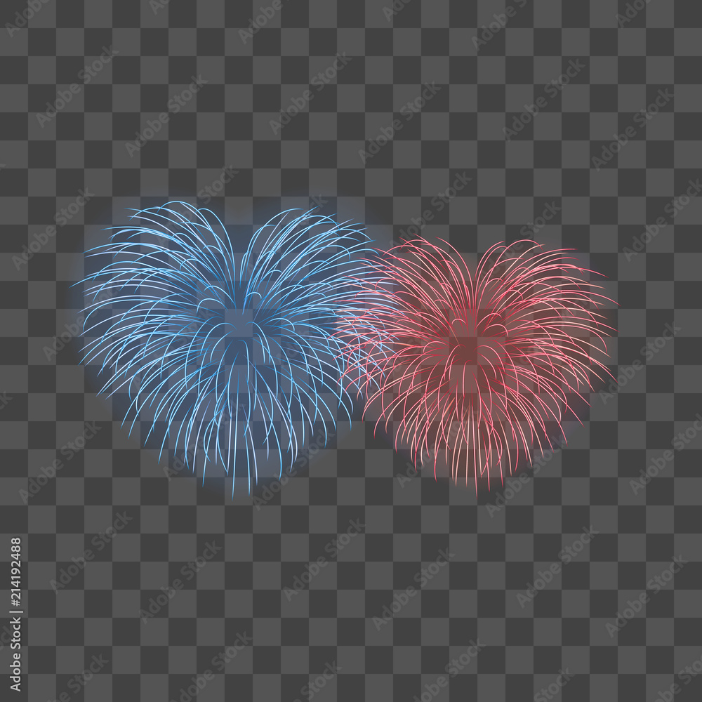 Heart Fireworks Images