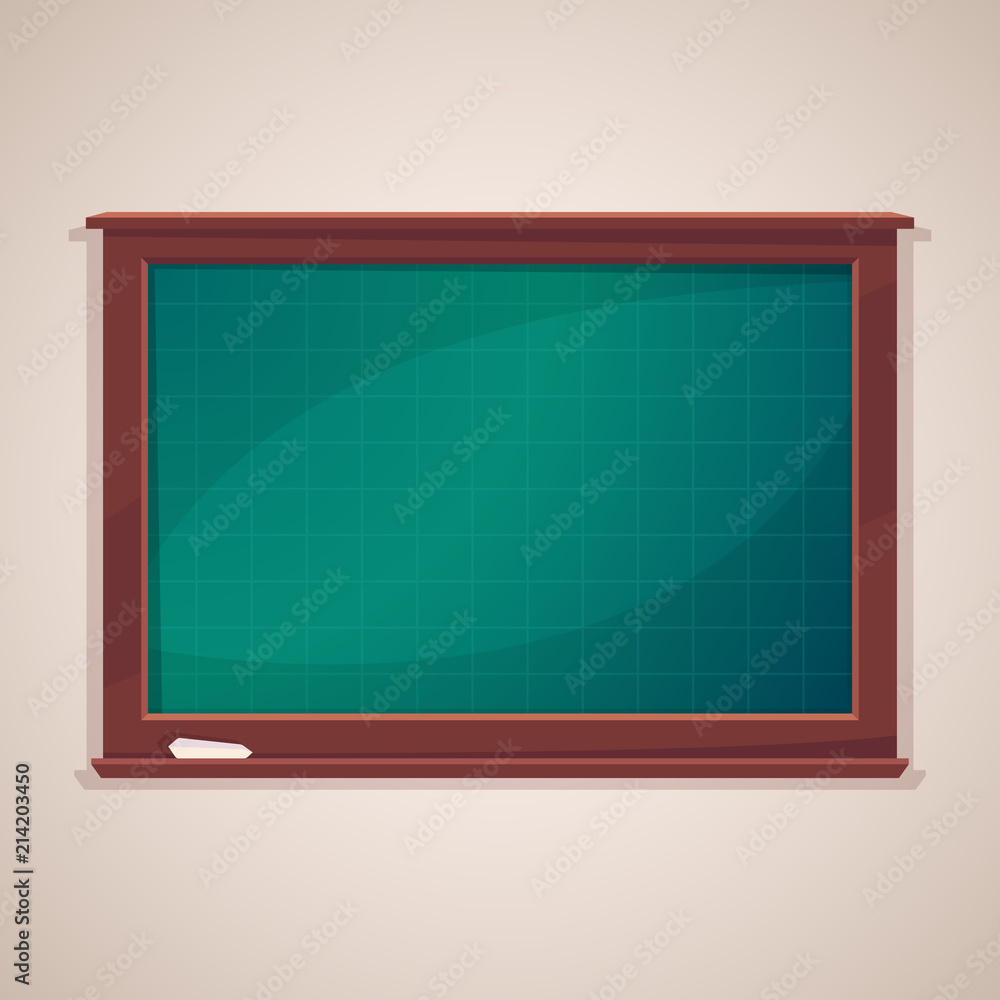 Blank School Chalkboard