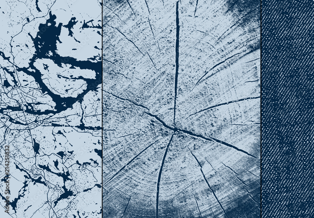 Natural Textures Art Kit Stock Template | Adobe Stock