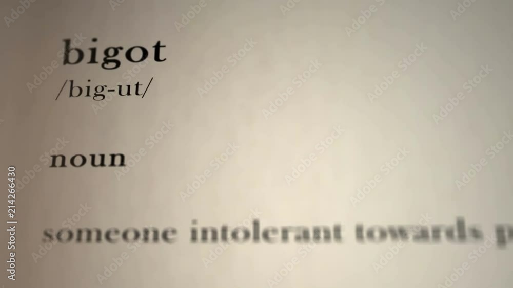 Bigot Definition