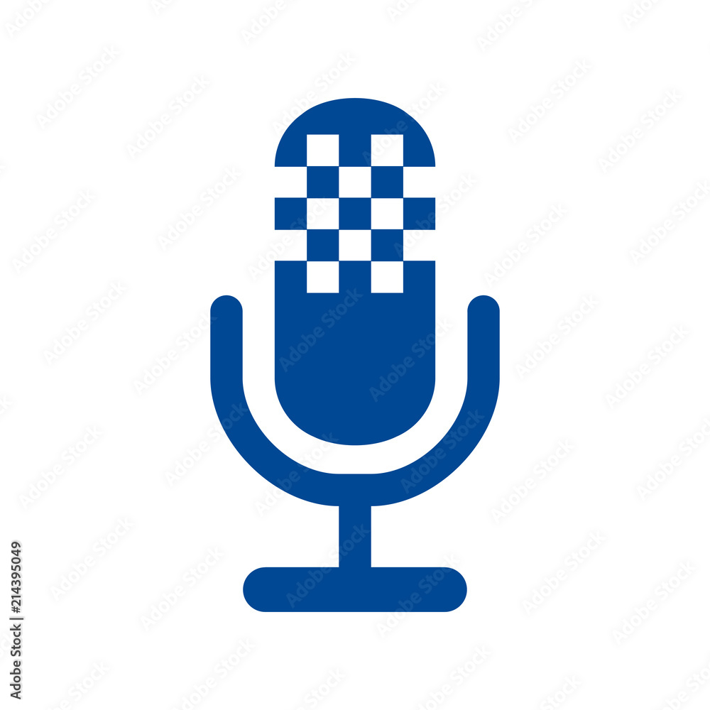 Microphone speaker icon for apps and websites – for stock vector Stock ...