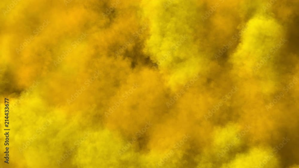 Spreading colored smoke, wiping frame concentrically inwards. Good for ...