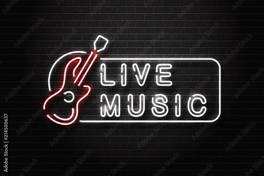 Live Music Sign