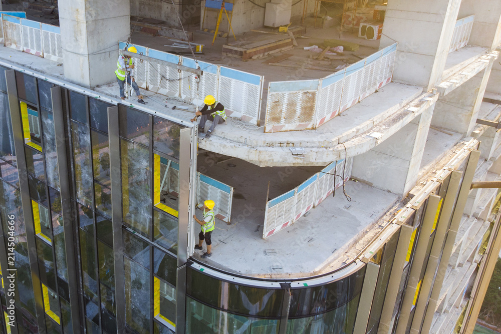 Facade Cladding of the Building. Stock Photo | Adobe Stock