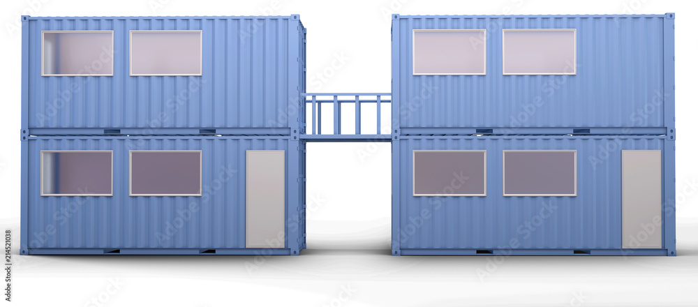 industrial Containers Stock Illustration | Adobe Stock