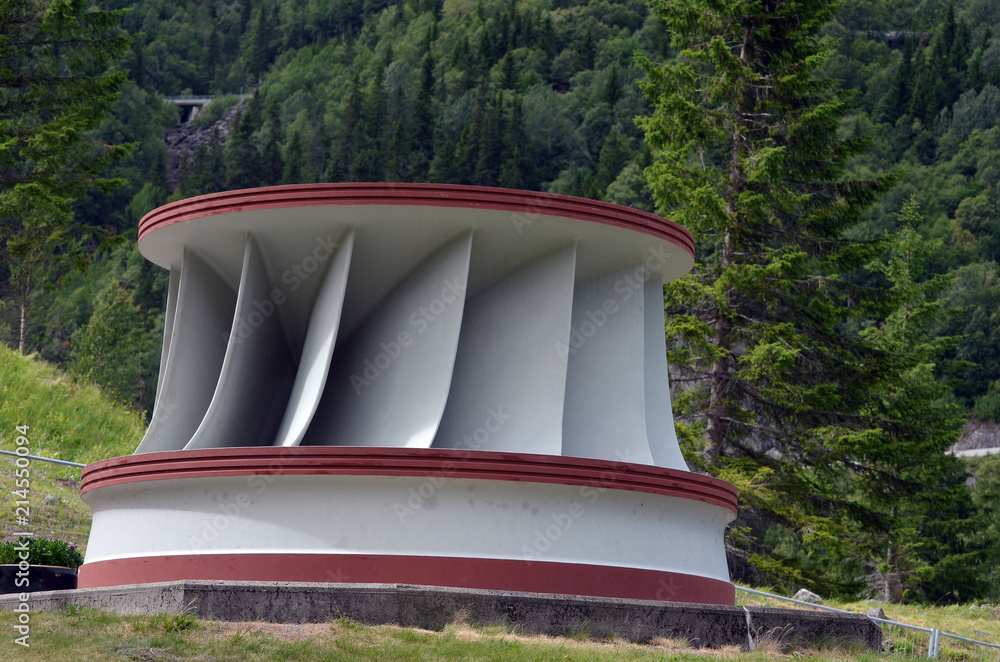 Hydroelectric Power Plant.Vemork the first plant in the world that mass ...