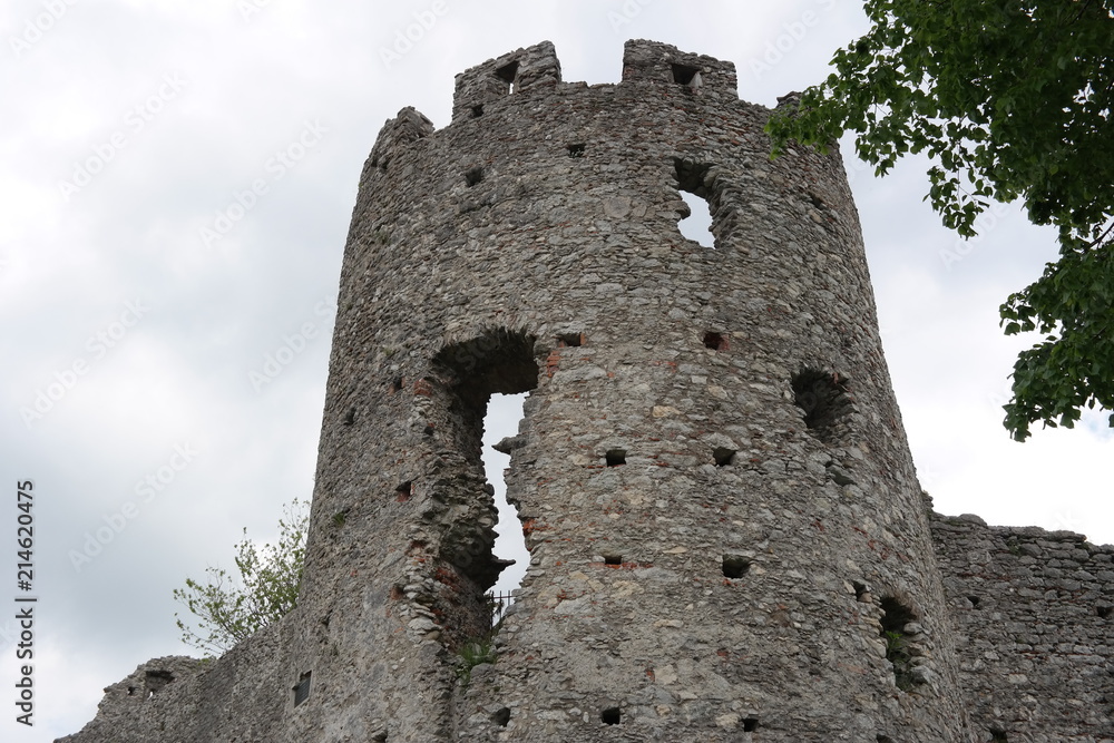 Turm Ruine alt Stock Photo | Adobe Stock