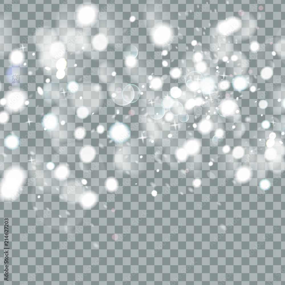 glittering star dust trail sparkling particles on transparent ...