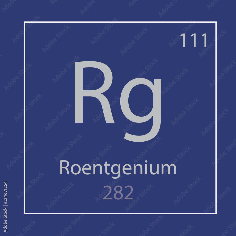 Roentgenium Element