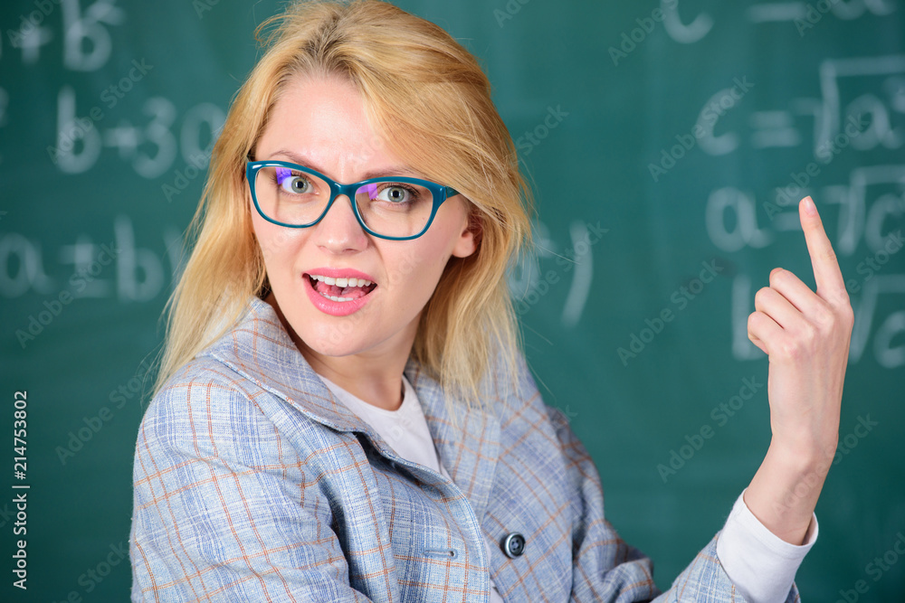 Teacher wonder about result. Solve mathematics task. Do you know how ...