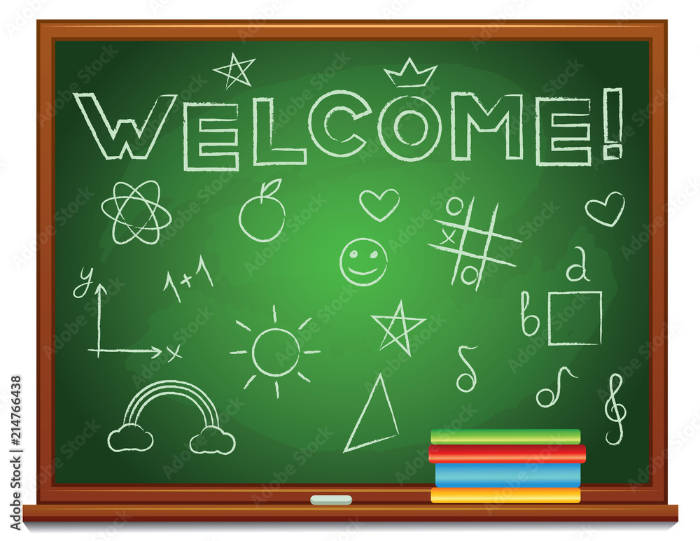 Green School Chalkboard