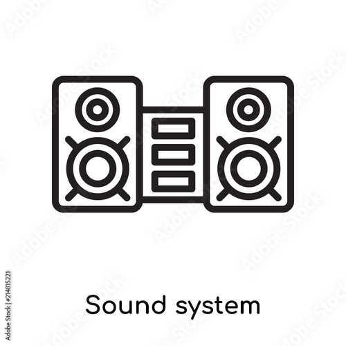 Sound System Vector