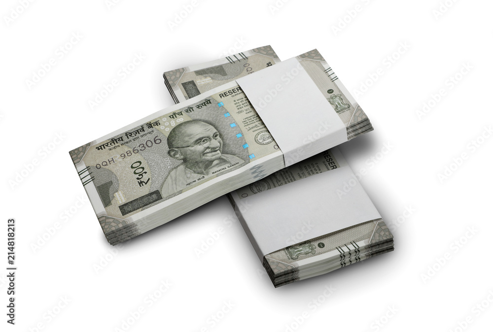 Indian Rupee Note Bundle