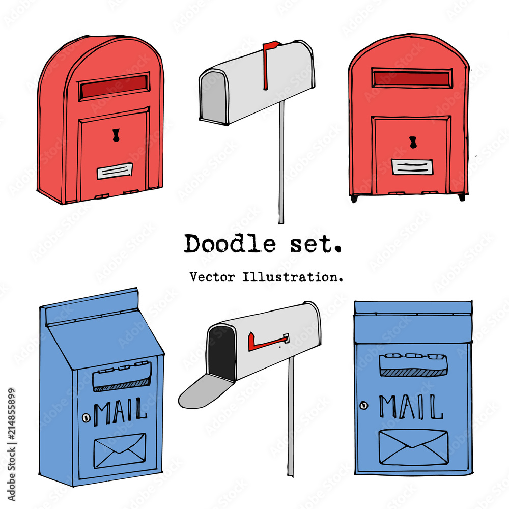 Vintage Mailbox Clipart