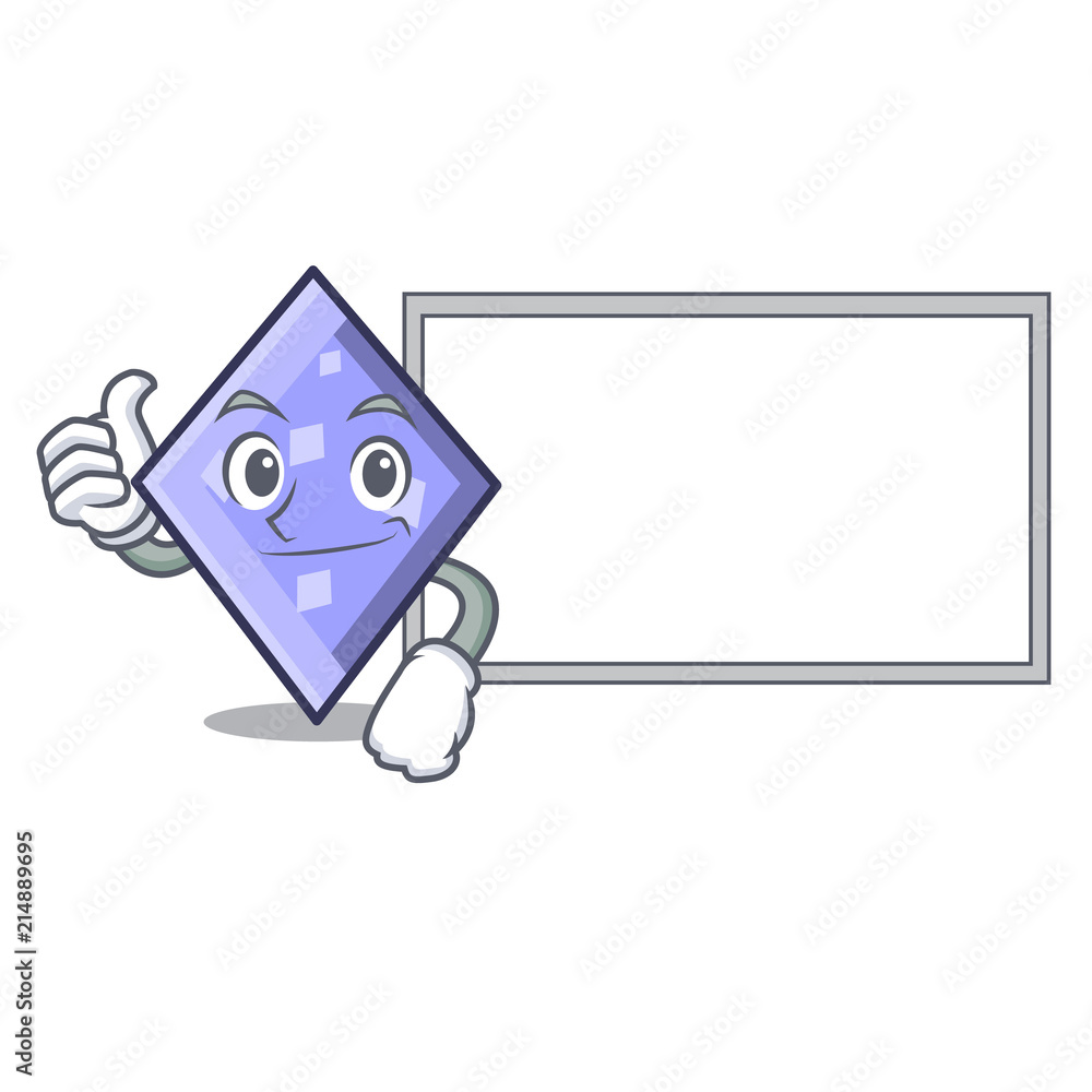 Cartoon Rhombus