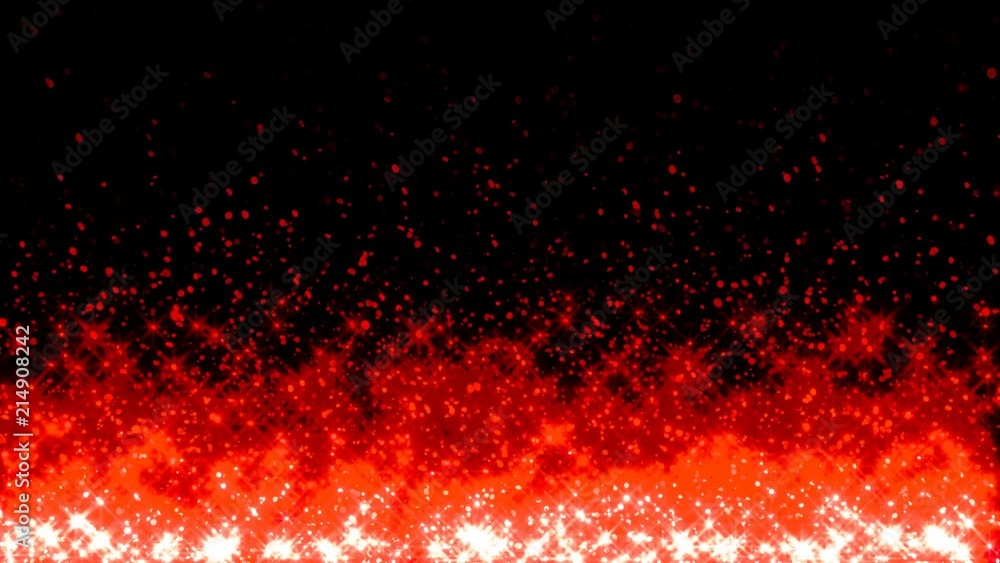 Animated rising or flying and spreading upward and quickly dissolving a ...