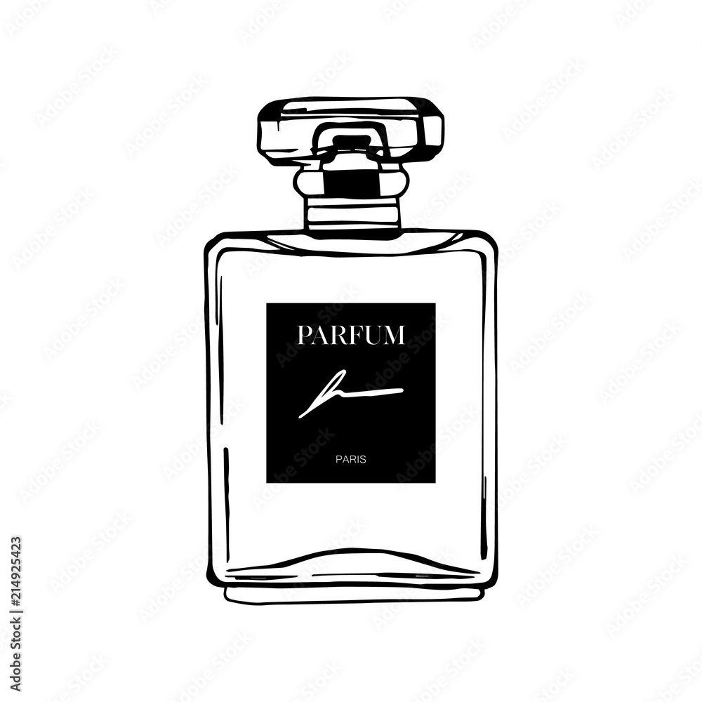 Perfume Bottle Designs Drawing